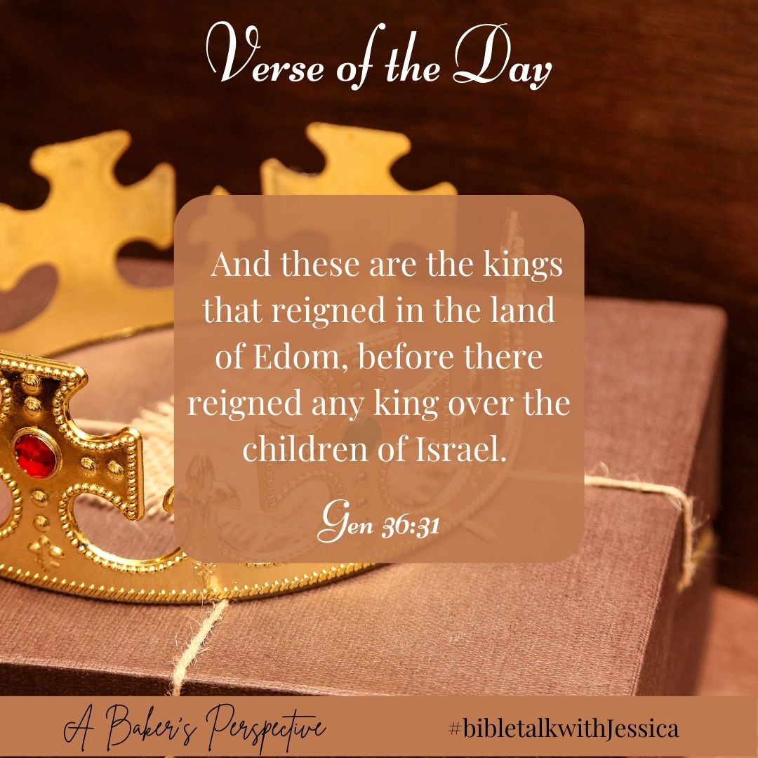 Bible Talk With Jessica - Day 13 - A Baker's Perspective